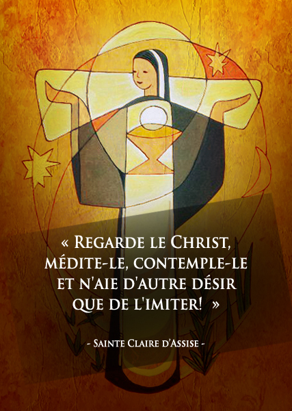 11 août : Fête de sainte Claire d’Assise
